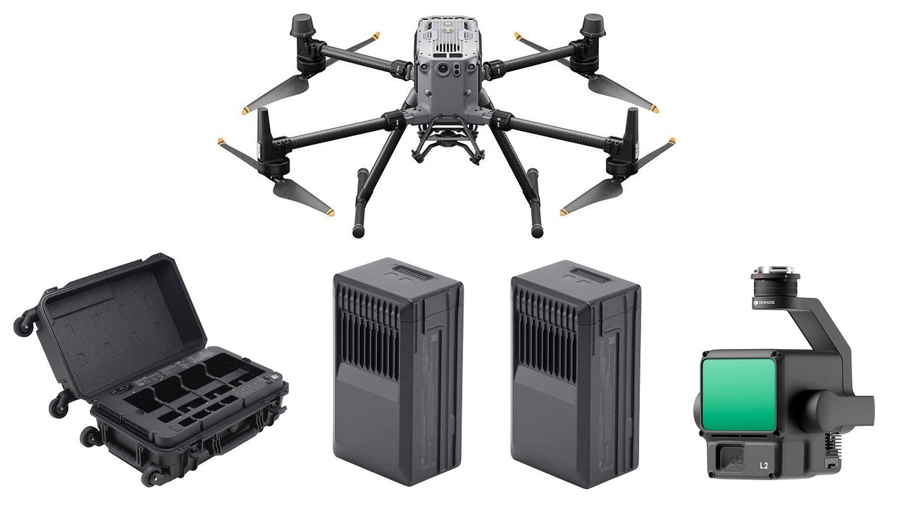 DJI Matrice 350 RTK drone - Full Pack + DJI Zenmuse L2 - MegaDron