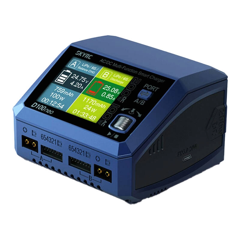 SkyRC D100neo charger - MegaDron