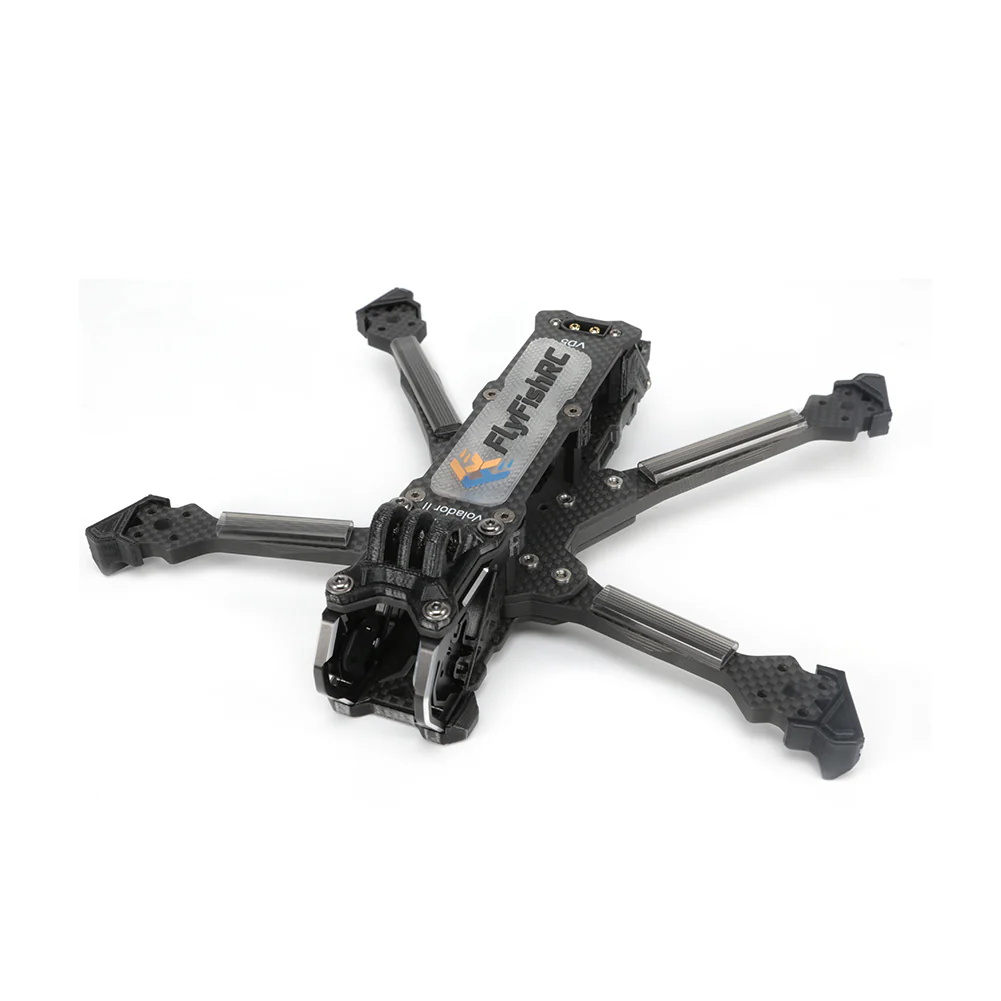 Volador II VD5 O3 Deadcat FPV T700 Frame Kit (Black) - MegaDron