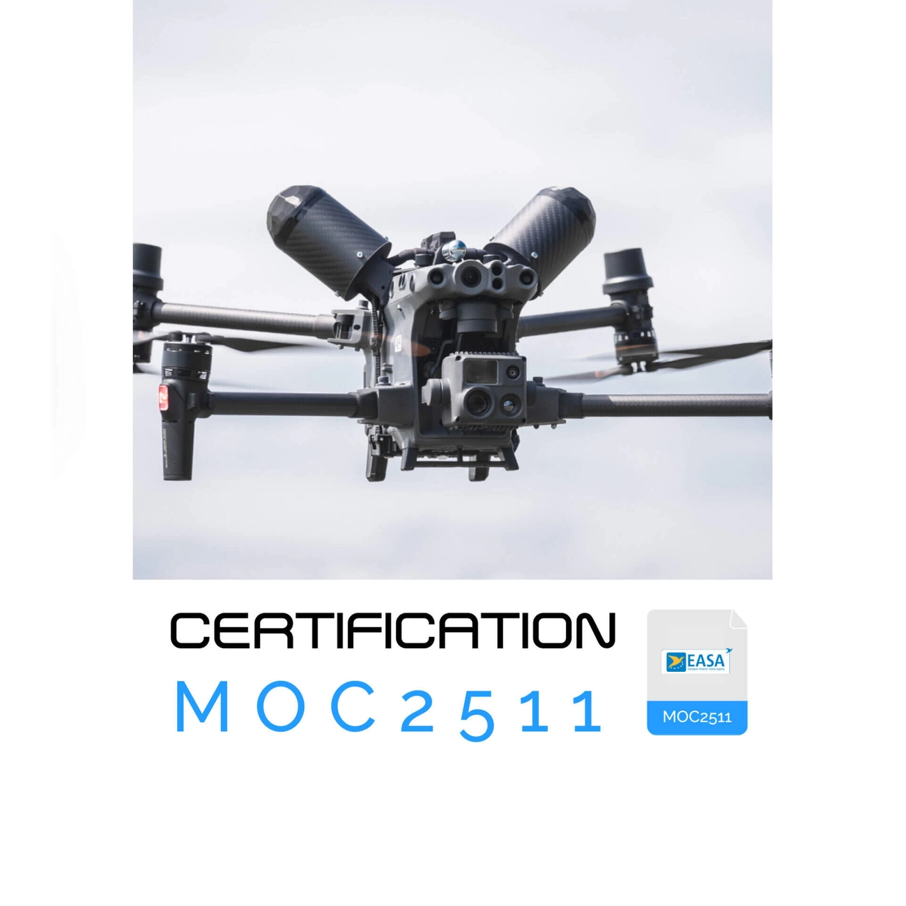 Parachute with external flight termination system MOC 2511 Zephyr for ...