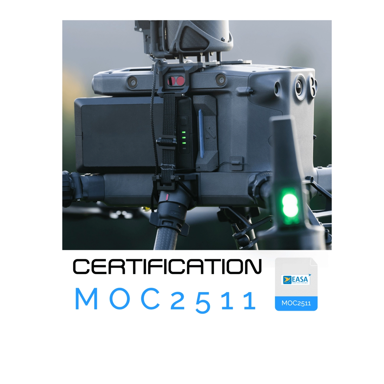 Power parachute M2 with external flight termination system MOC 2511 ...