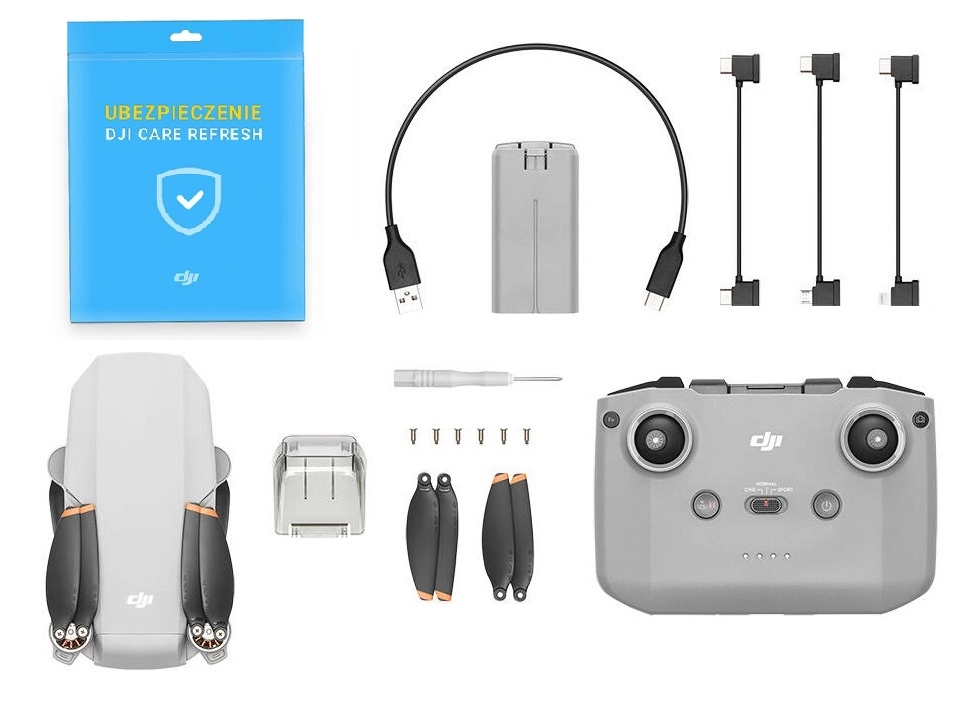 Zestaw Dron DJI Mini 4K + Ubezpieczenie CARE - MegaDron.pl