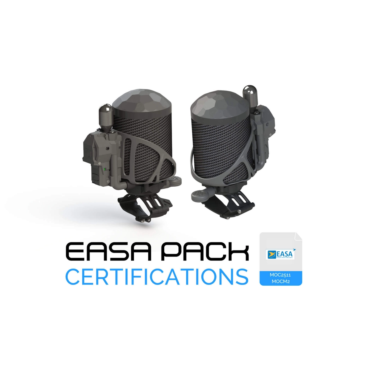 Moc M2 parachute with external flight termination system MOC 2511 ...