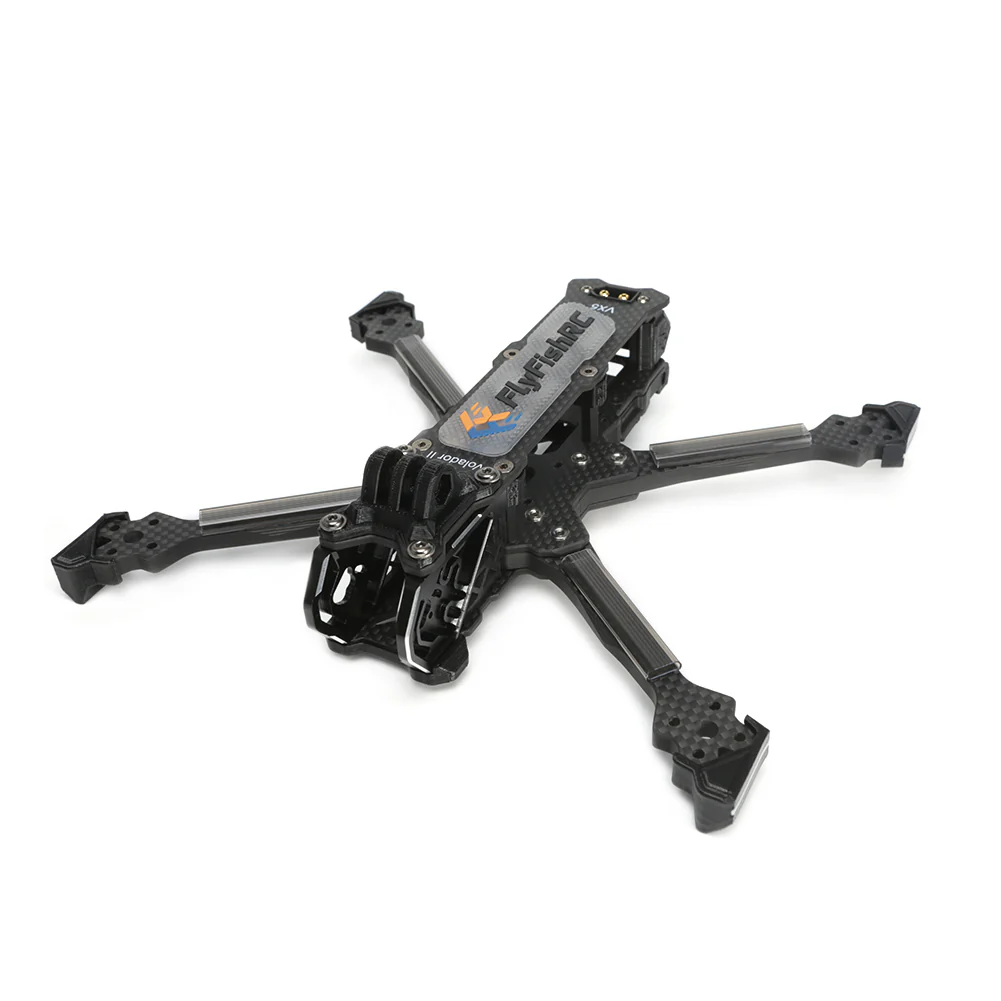Volador II VX5 O3 FPV Freestyle T700 Frame Kit (Black) - MegaDron